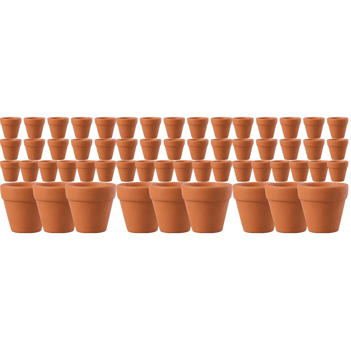60pcs-Mini-Pots-Flower-Clay-Planter-Potmini-Ceramic-Gardening-Nursery ...