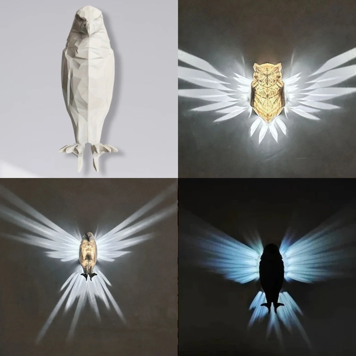 3D-Bird-Wall-Lamp-Body-Animal-Lighting-Lustre-Modern-Creative ...
