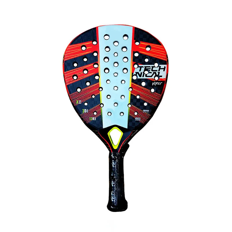 New-Pala-Padel-Paddle-Tennis-Racket-Soft-Face-Carbon-Fiber-Soft-EVA ...