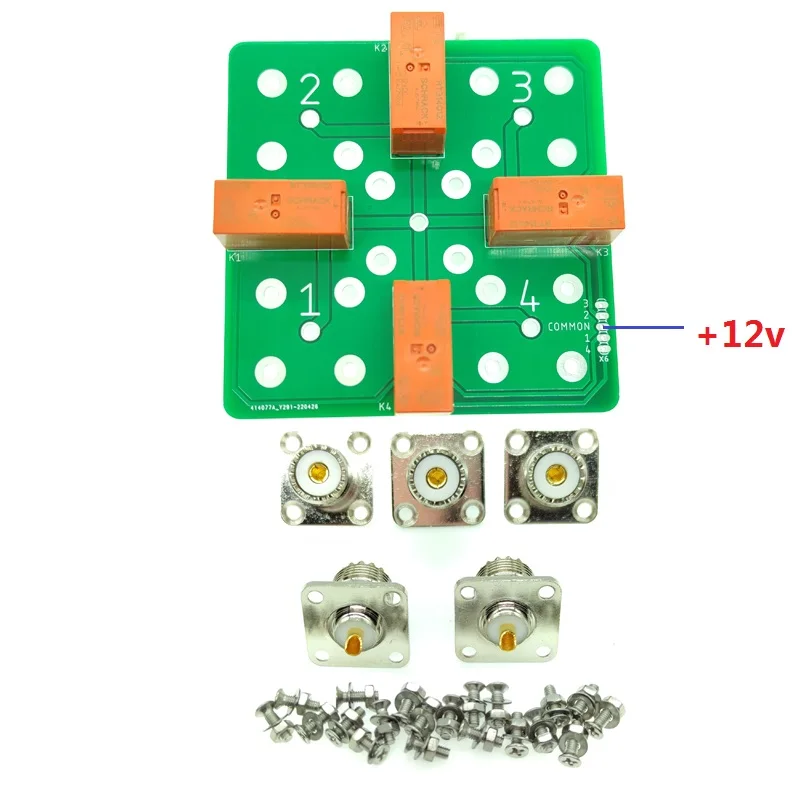 4:1 coax remote antenna switch SO-239