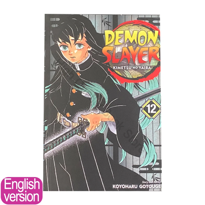 New-Version-Japanese-Anime-Demon-Slayer-Kimetsu-No-Vol-12Youth-Manga ...