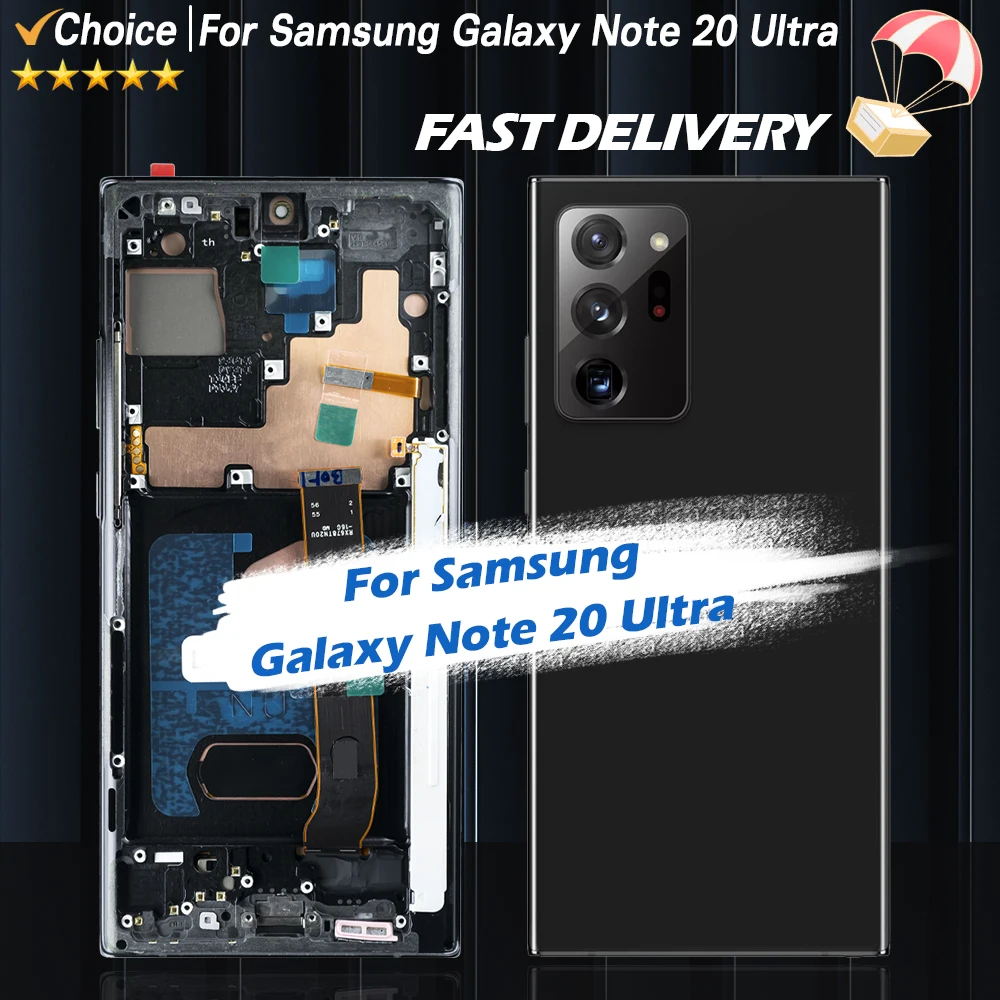OLED-For-Note-20-Ultra-Display-Screen-Assembly-For-Samsung-Galaxy ...