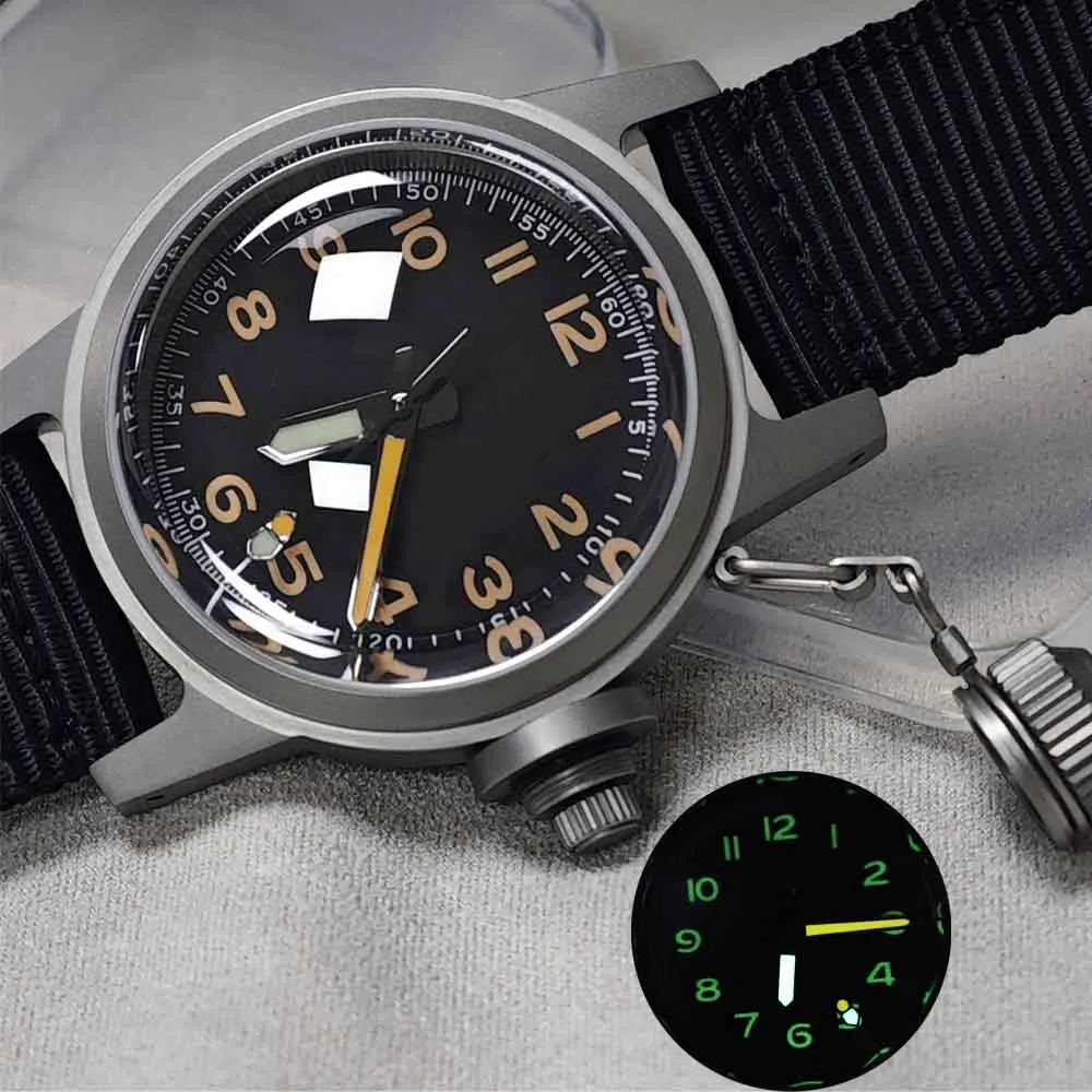 Reloj-autom-tico-NH35-Diver-de-36mm-para-hombre-manecillas-Lume-C3-Lume ...