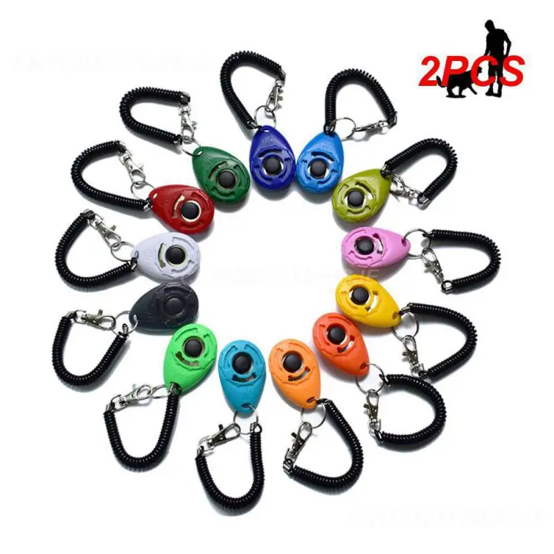 2PCS-Training-Fun-Adjustable-Dog-Training-Clicker-Dog-Training-Hot-Item ...