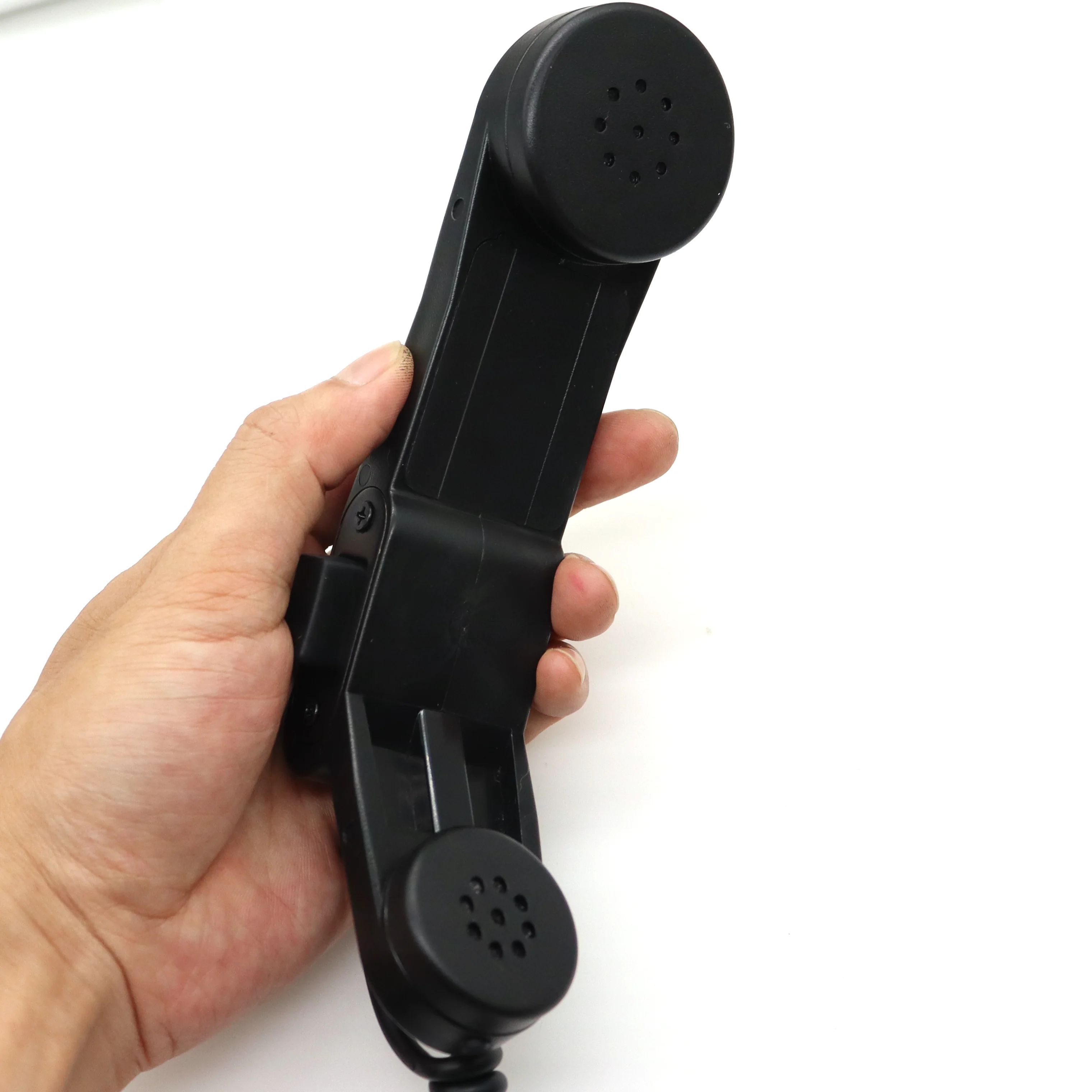 Baofeng-2-Pin-K-Type-Military-Army-Retro-Telephone-Shoulder-PTT-Mic ...