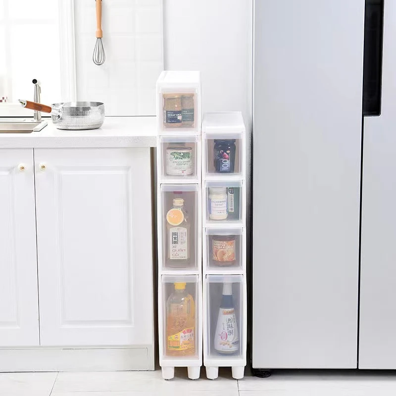 Crack-Opbergkast-Lade-14Cm-Smalle-Slot-Magazijnstelling-Wc-Opbergrek ...