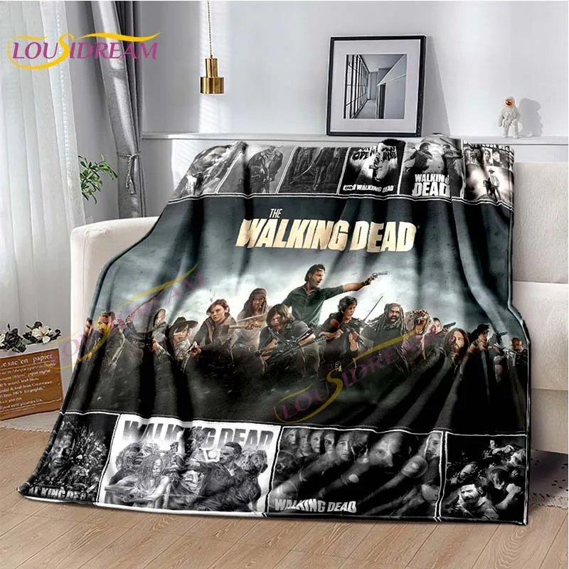 The-Walking-Dead-Blanket-Movie-Zoombie-Blanket-Rick-Grimes-Movie ...