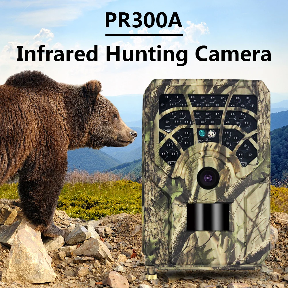Hunting-Camera-PR300A-Animal-Trail-Camera-HD-5MP-720P-Outdoor-Wild ...
