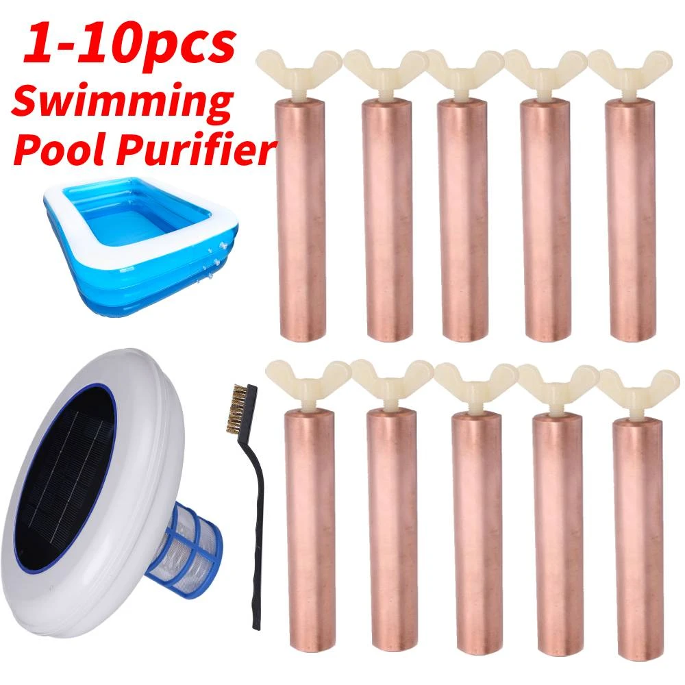 Solar zwembad ionisator koper zilver íon zwembad purificador de algen ...