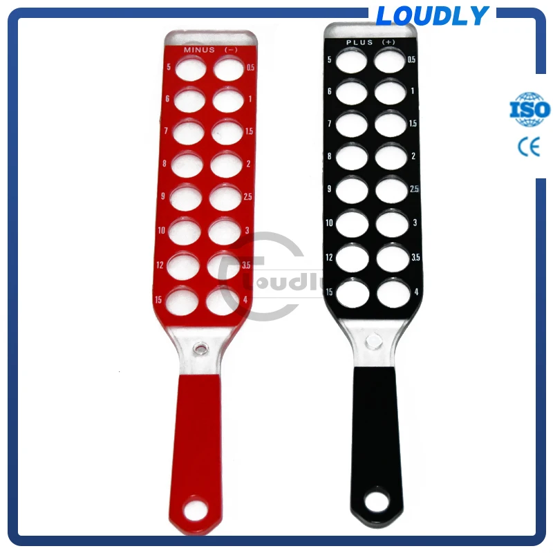 100% New Loudly brand Optical Optometry 2 pcs Retinoscopy Lens Rack BL ...