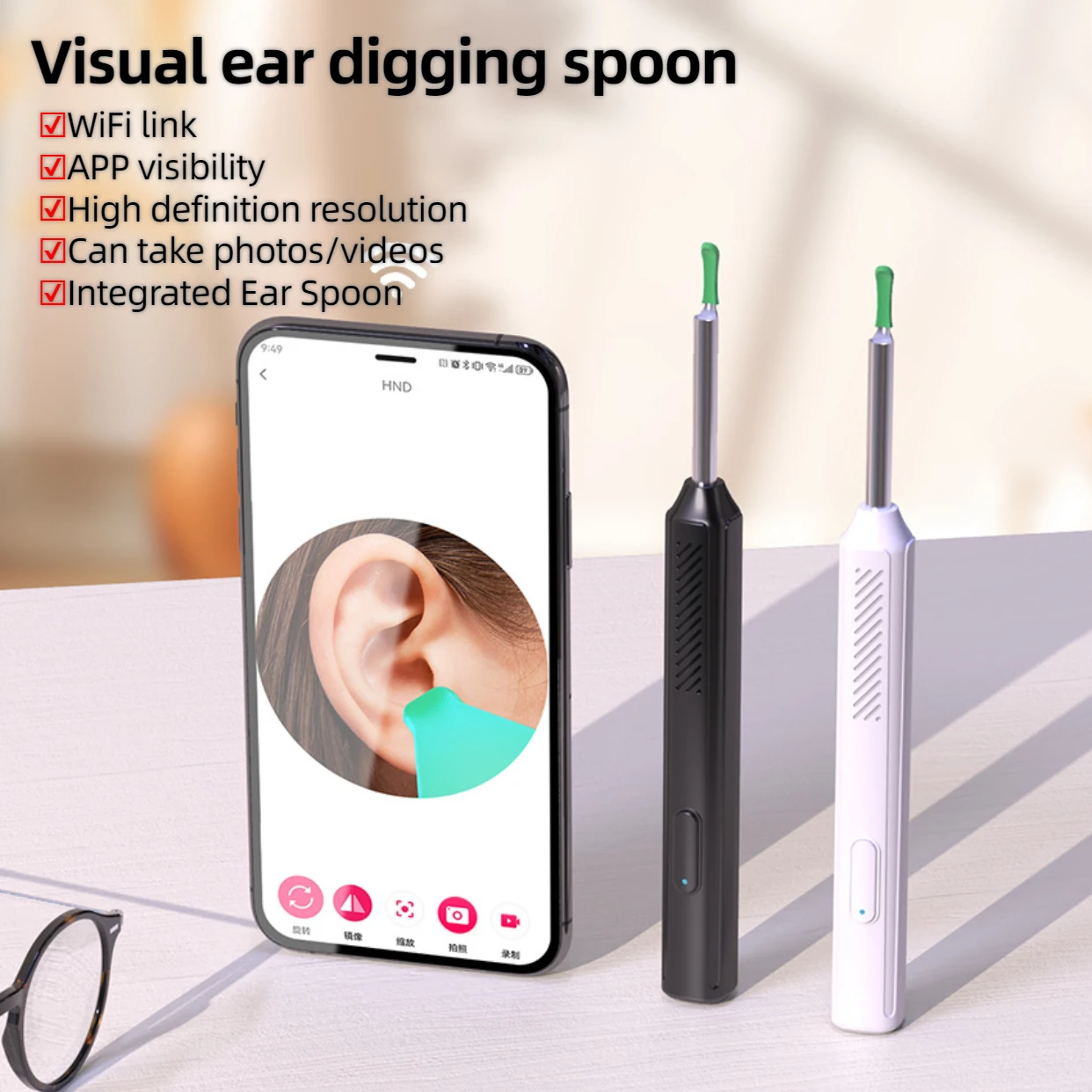 Wireless-Visual-Ear-Wax-Removal-Smart-Visual-Ear-Cleaner-With-Camera ...