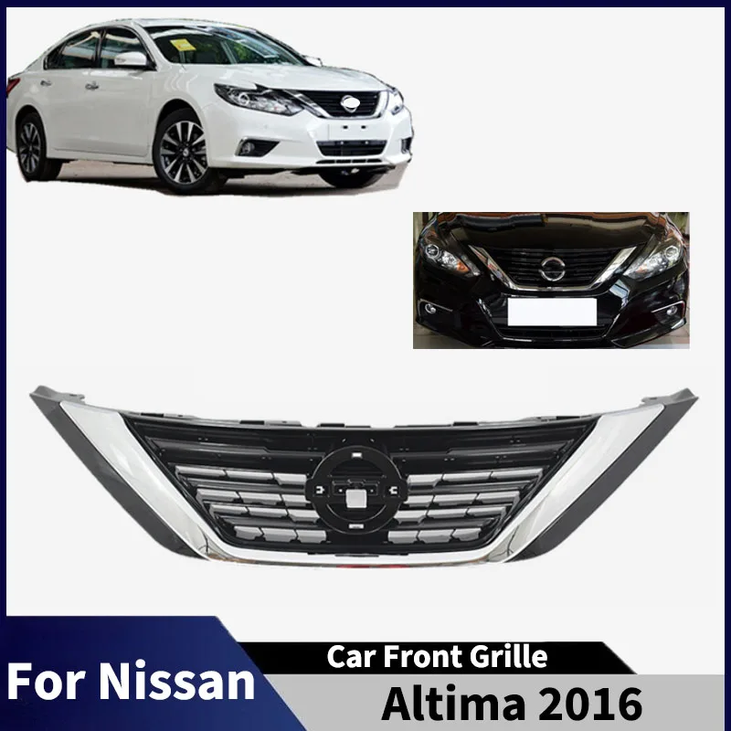 For Nissan Altima 2016 Car Front Bumper Mesh Grille Hood Exterior Parts ...