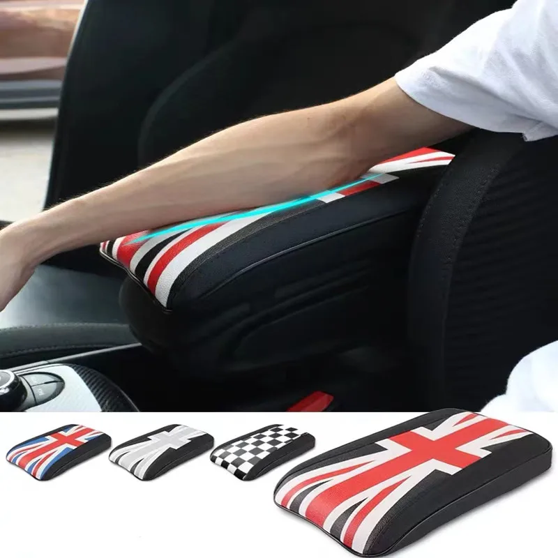 Auto Hand Rest Pad Central Armrest Storage Box Cover Protective Mat ...