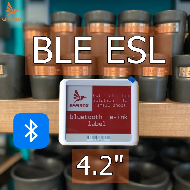Mobile app-controlled e-paper e-ink display 4.2 inch Bluetooth e-ink ...