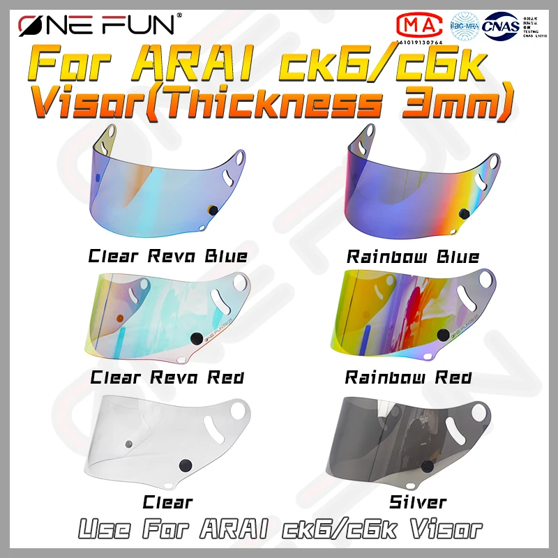 CK6 Karting helmet Photochromic For CK6 CK-6 CK6K Visor Lens Day Night ...