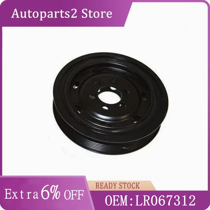 Pulley and Damper Assembly Diesel Crankshaft Pulley LR067312 1311300 ...