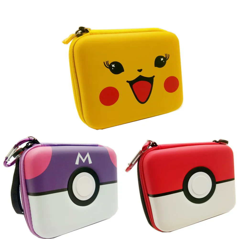 Estuche rígido para tarjetas de Pokémon, bolsa de almacenamiento para ...