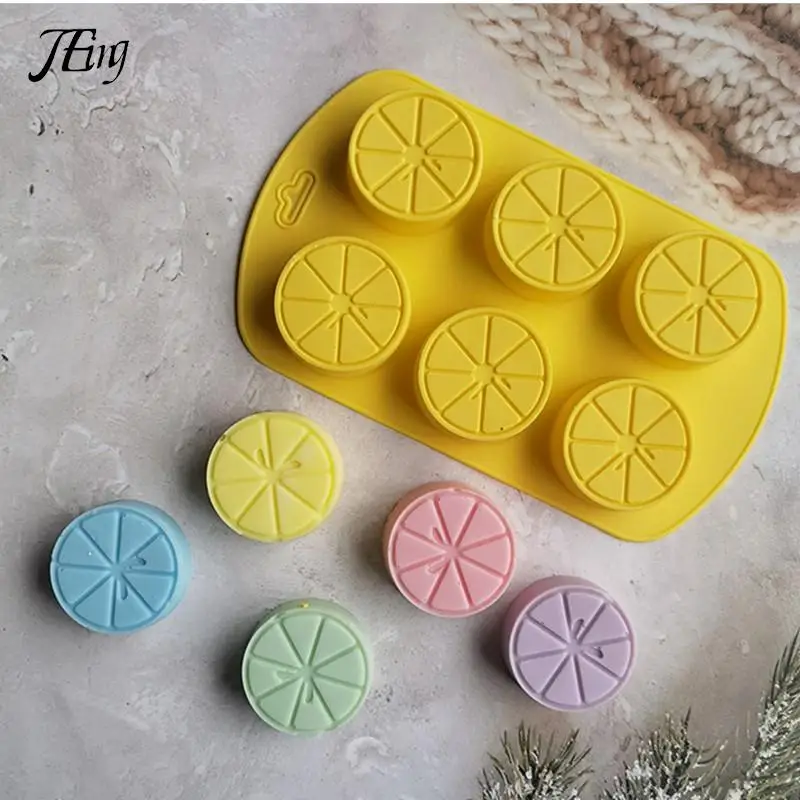 Fruit-Shaped-Silicone-Mold-Lemon-DIY-6-Holes-Soap-Mold-Fondant ...