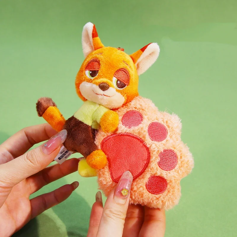 Zootopia Plush Keychain Nick Wilde Paw Charm - Zootopia Shop