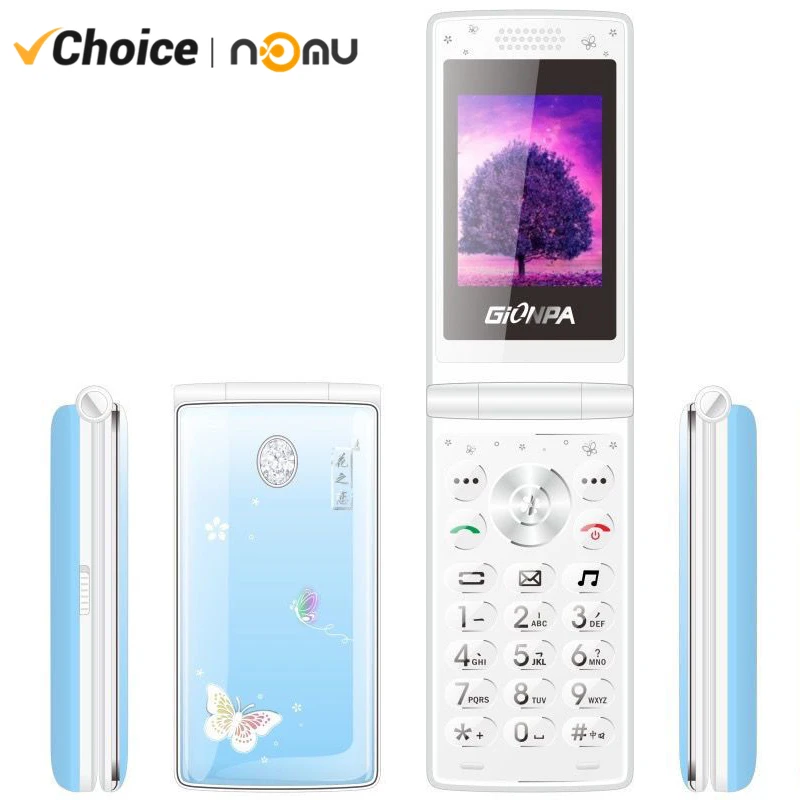 Music-Light-Butterfly-Laday-Flip-Mobile-Phone-2-4-Dual-Sim-Card-MP3 ...