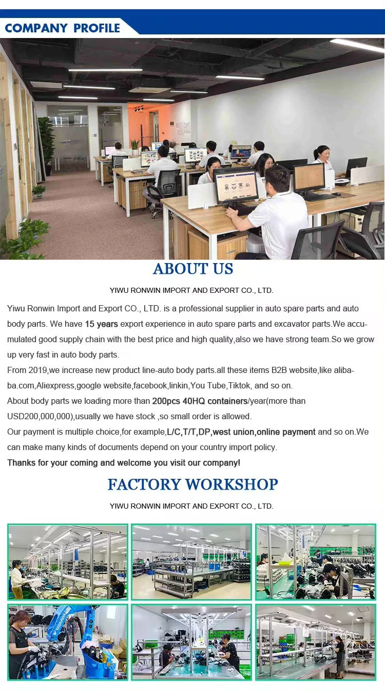 Бампер хорошего качества в сборе с противотуманной фарой, комплект ...