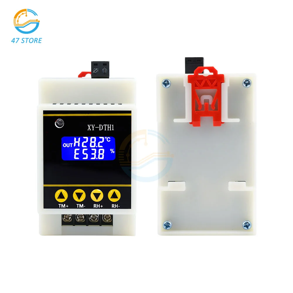 Digital-Temperature-Humidity-Controller-XY-DTH1-LED-Display-20C-To-60C ...