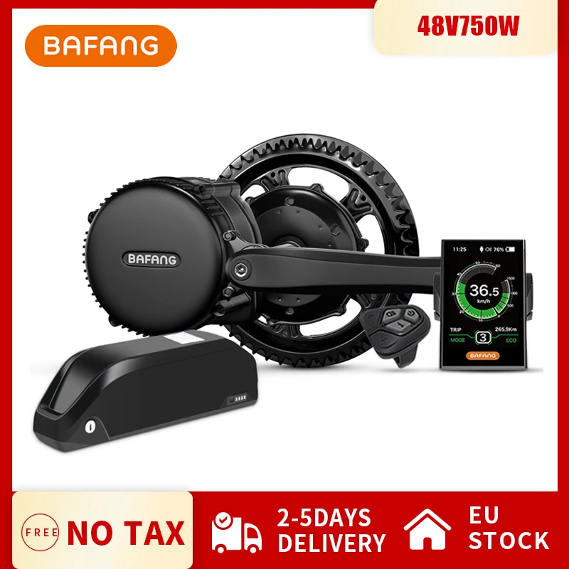 Bafang Kit de Motor de accionamiento medio BBS02B BBS02, 750W, 48V, con batería| | - AliExpress