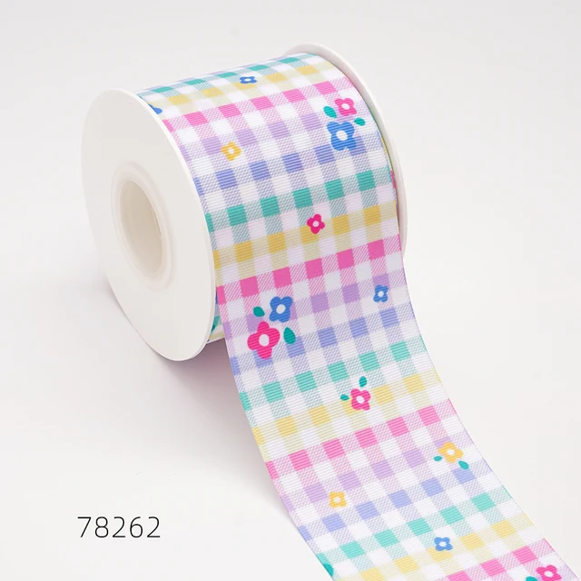 Beautiful Flowers Ribbons Cartoon Grosgrain/Satin Ribbon Printed Ribbon ...