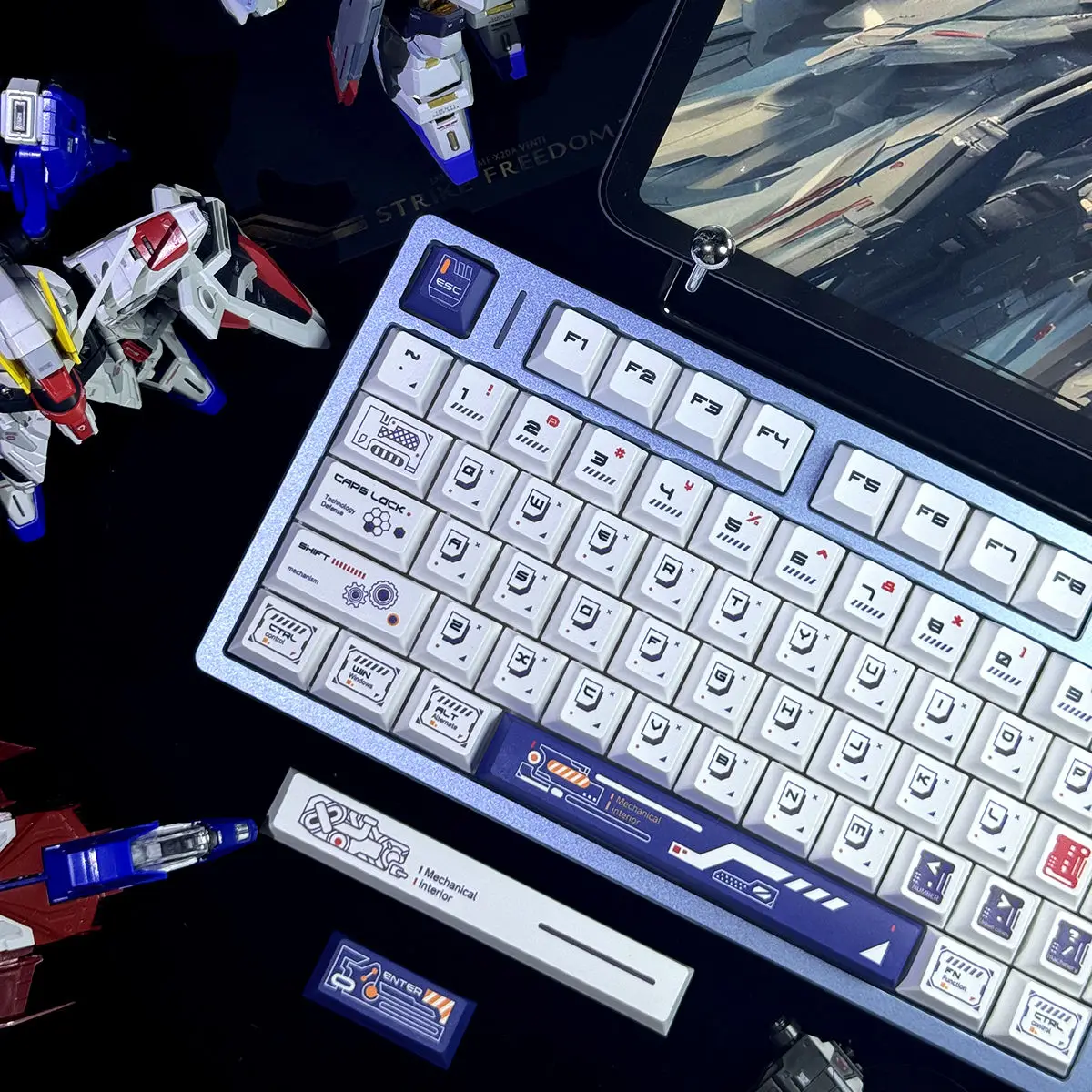 Original-EVA-Mech-Theme-Keycaps-139-Keys-PBT-Thermosublimation-Cherry ...