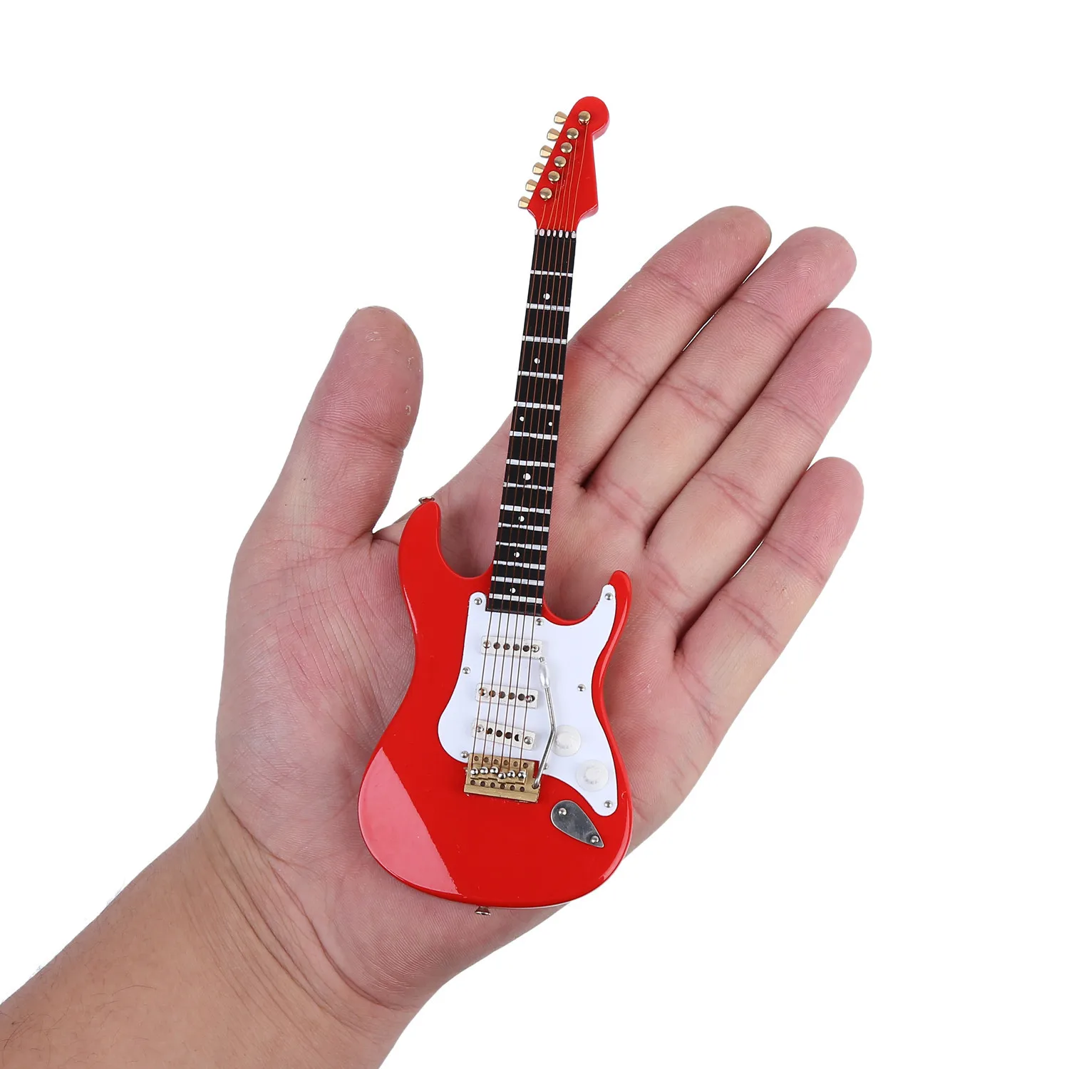 Mini Guitar Miniature Decoration | Miniature Electric Guitar Model ...