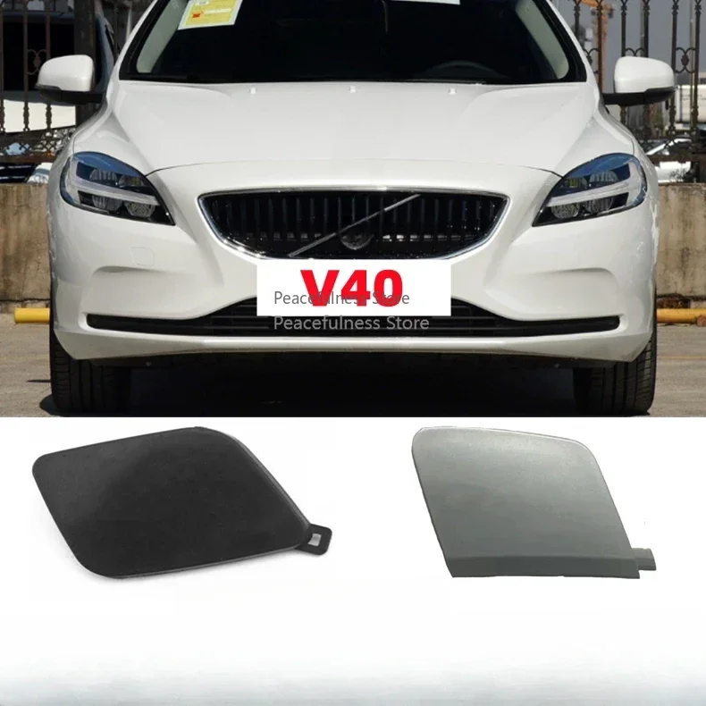 Suitable-for-Volvo-V40-front-bumper-trailer-cover-rear-tow-hook-cover ...