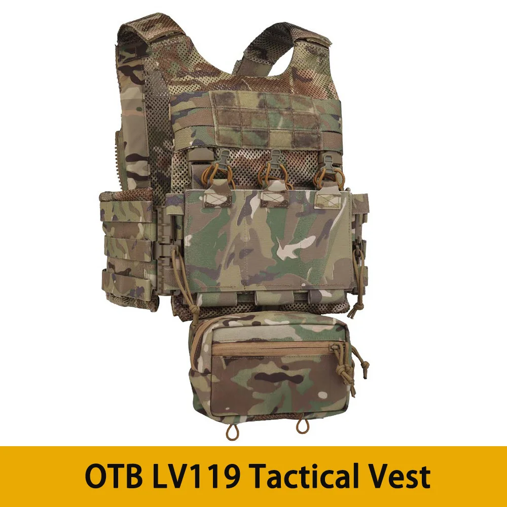 Tactical-OTB-LV119-Vest-Over-The-Beach-Plate-Carrier-Quick-Release-Cummerbund-Front-Rear-Overt ...
