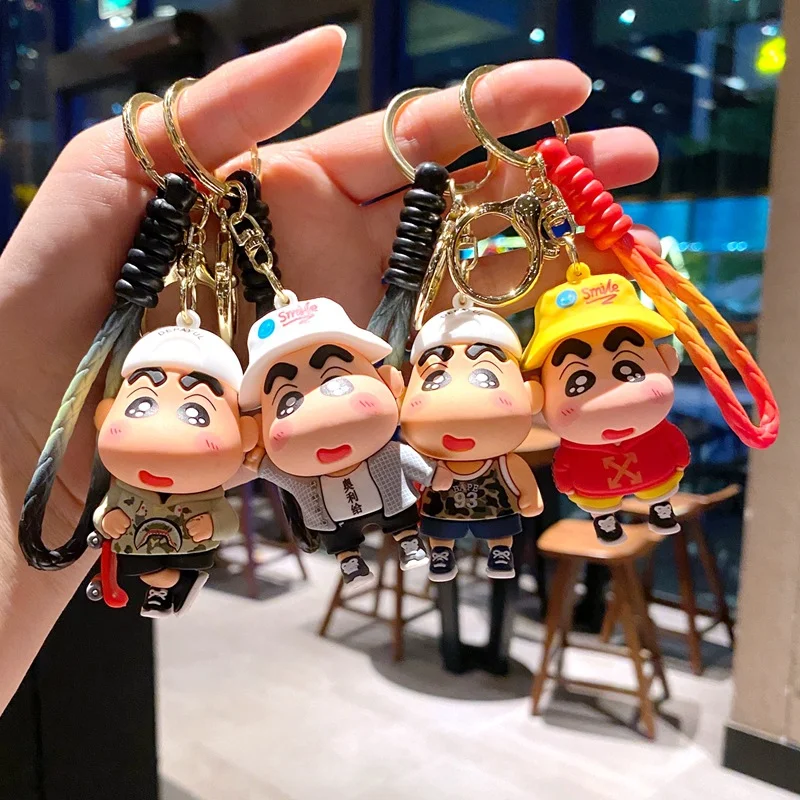 Crayon Shin Chan Key Chain Pendant Bag Ornament Accessories Basketball ...