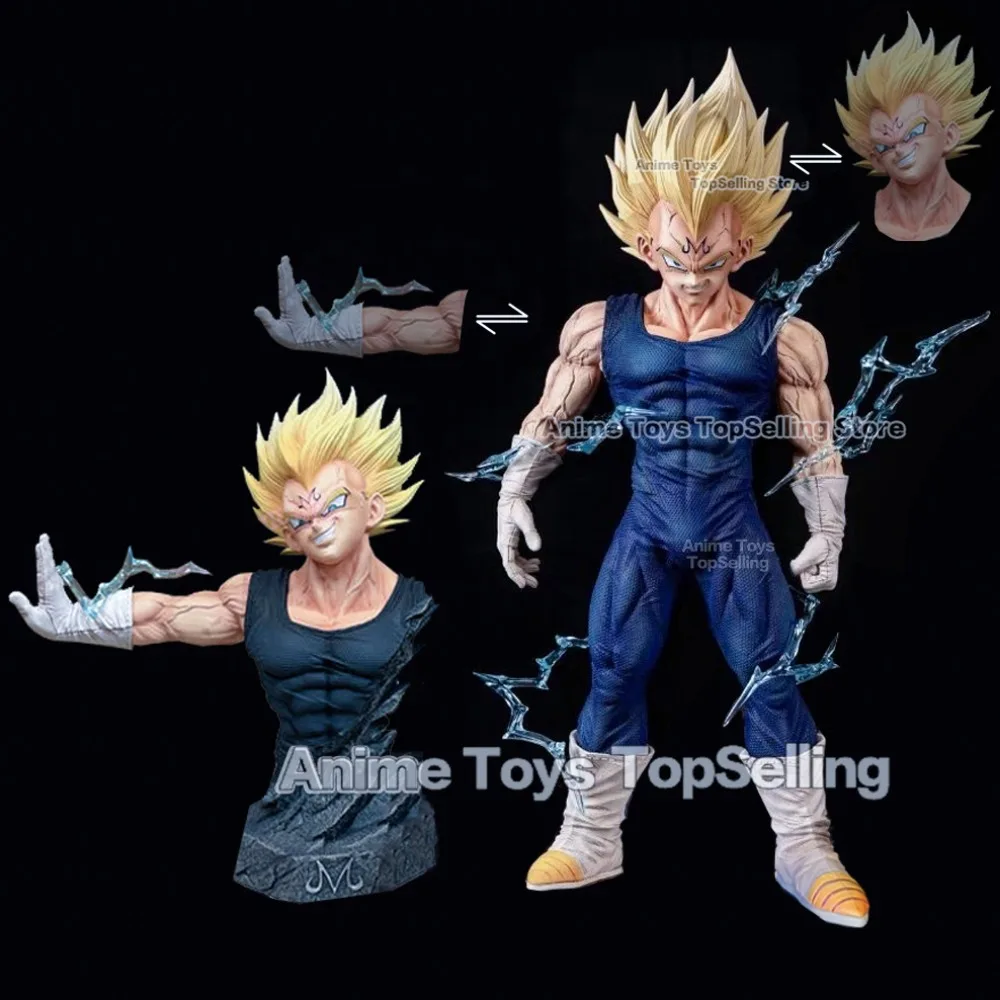 28cm-Anime-Dragon-Ball-Z-Figure-Majin-Vegeta-Figurine-Replaceable-hands ...