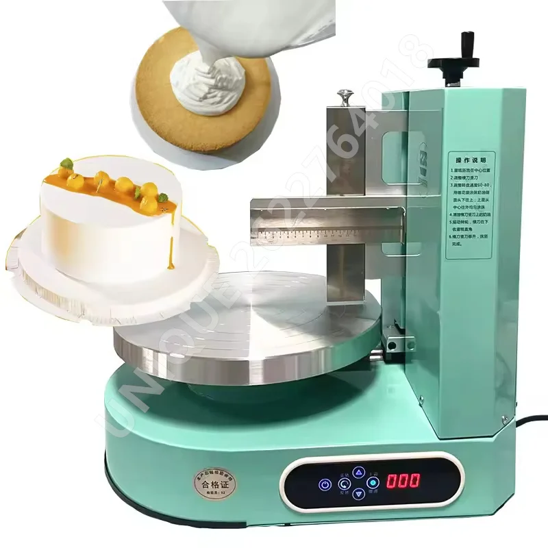 110-220V-Bakery-Equipment-Birthday-Cake-Automatic-Decorating-Cream ...