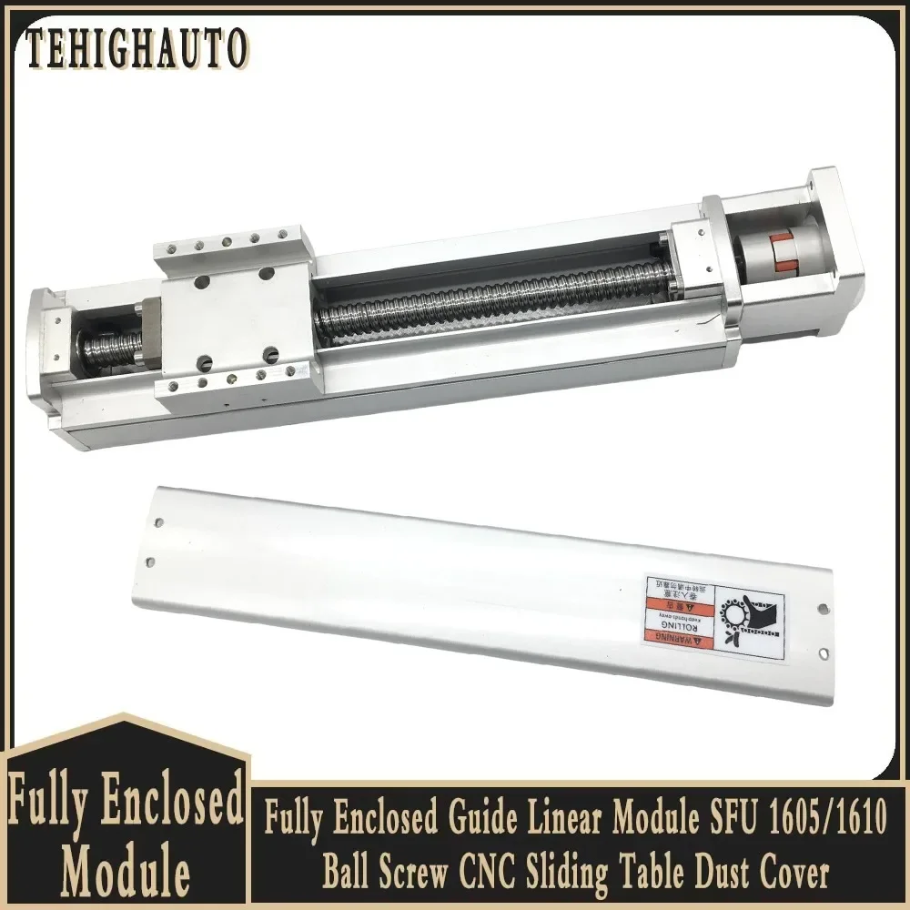 Fully Enclosed Module 75mm Sliding Table 100~800mm Stroke 1*MGW15H ...