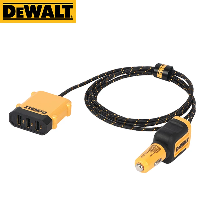 Dewalt 5-Port Front & Back Seat Mobile USB PD Charger 6ft 18M DW2 ...