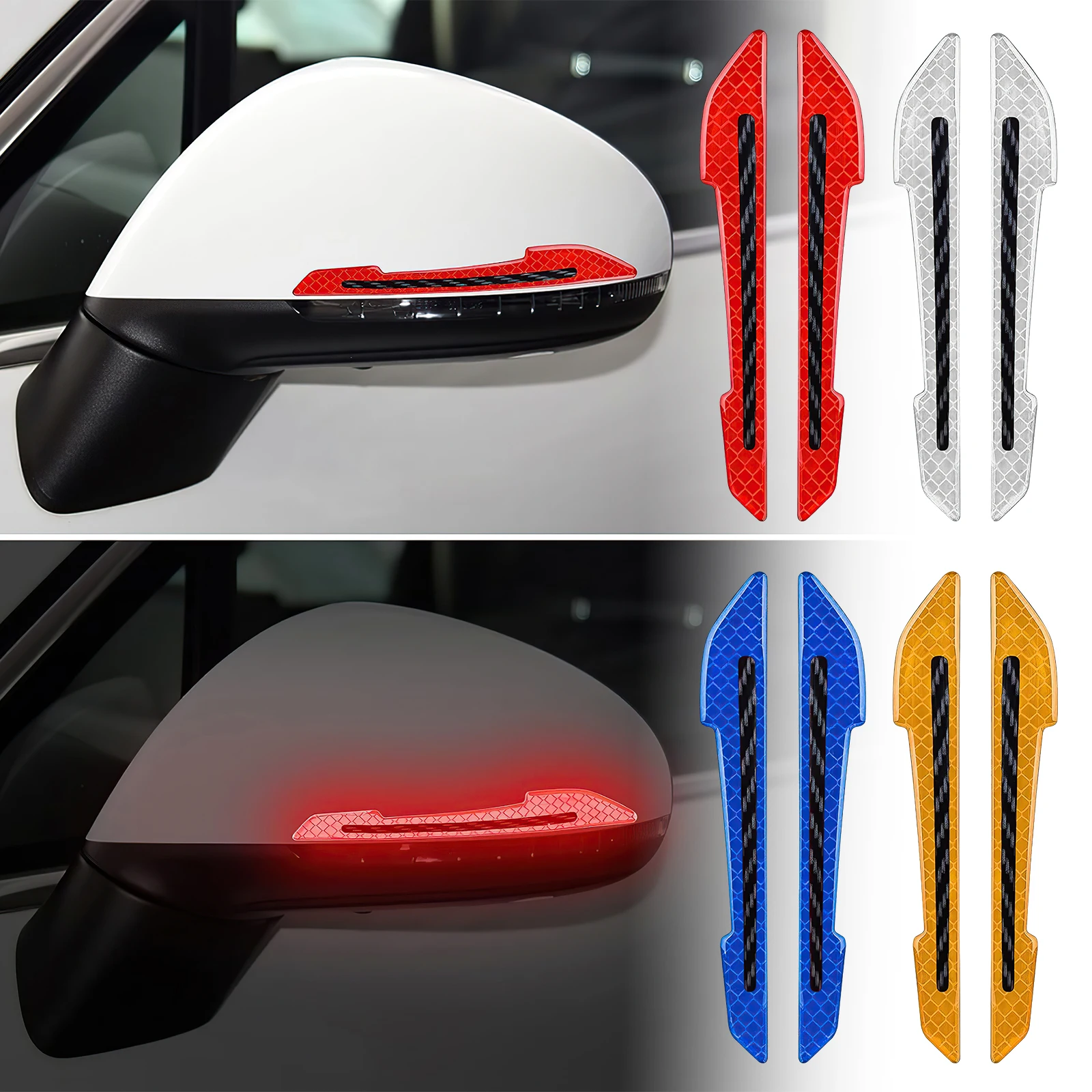 2pcs-Car-Body-Rearview-Mirror-Anti-Collision-Strip-Door-Edge-Guards ...