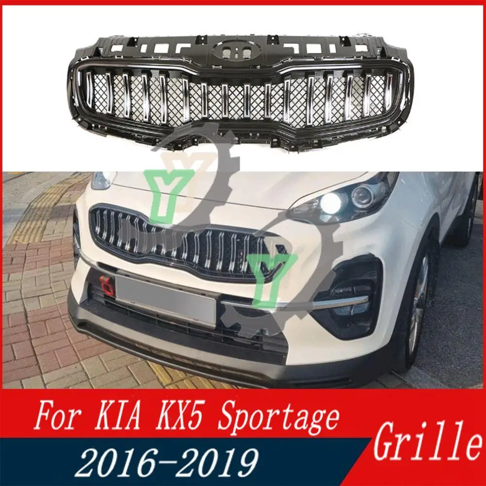 16-17-18-19-Grelha-Do-Amortecedor-Dianteiro-Painel-Central-Styling-Superior-Corrida-Grill-Para ...