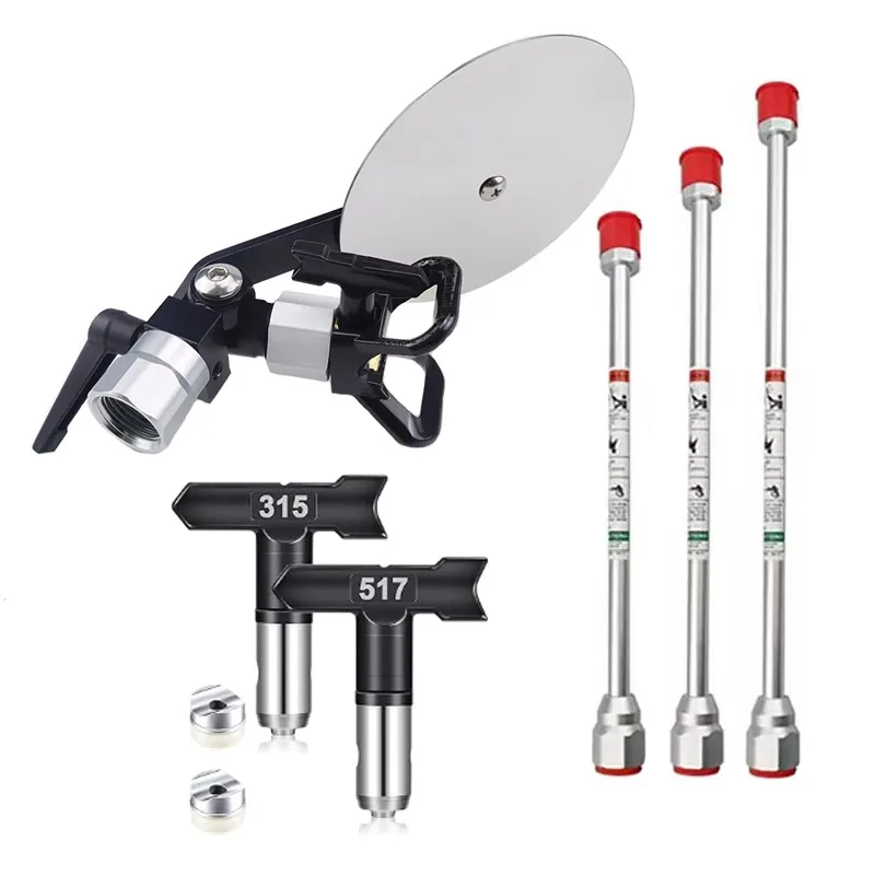 Airless Spray Guide Accessory Tool Guide Edge Spray Tool with 3 ...