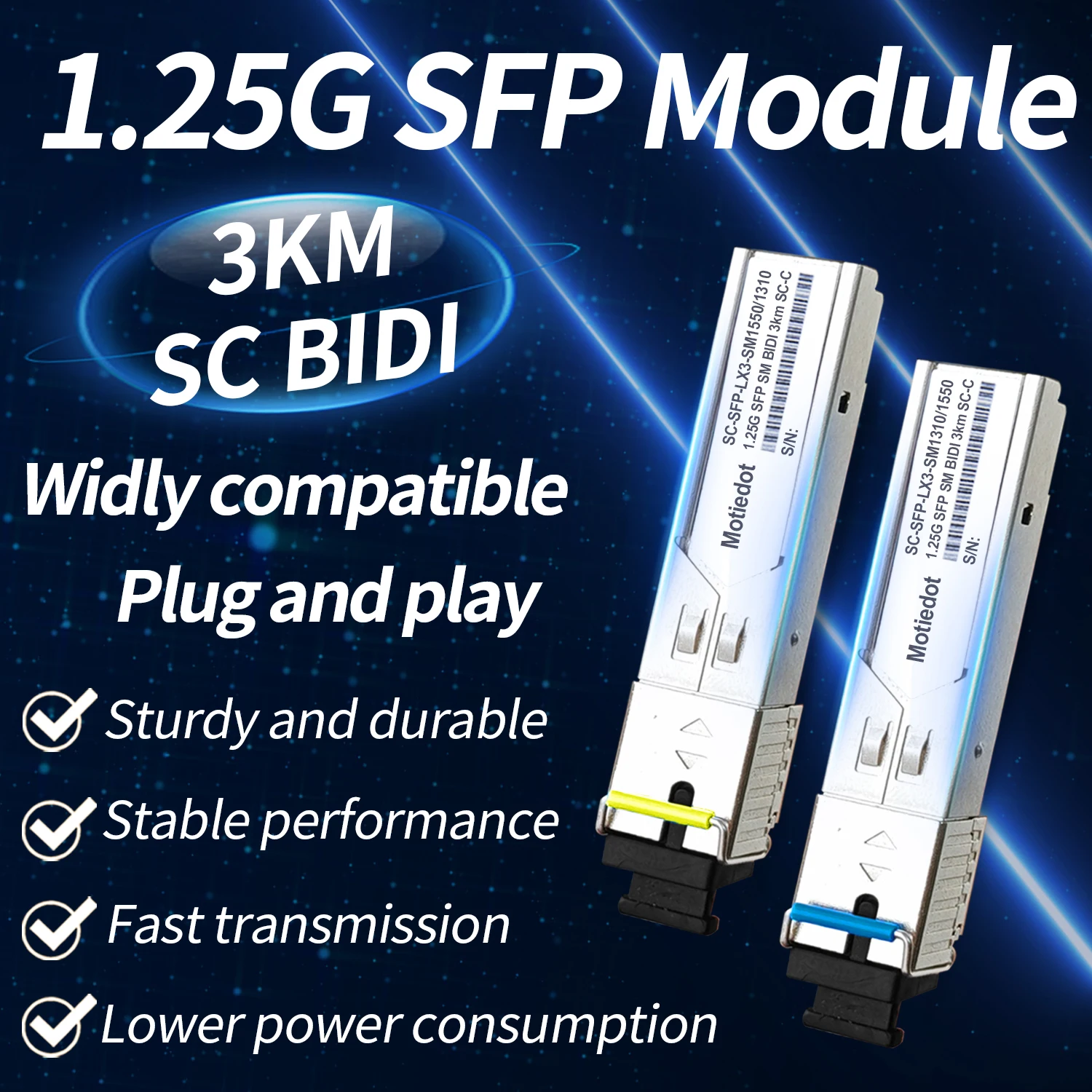 1-25Gb-BIDI-SFP-Module-3km-SC-Gigabit-Fiber-Optical-SFP-Transceiver ...