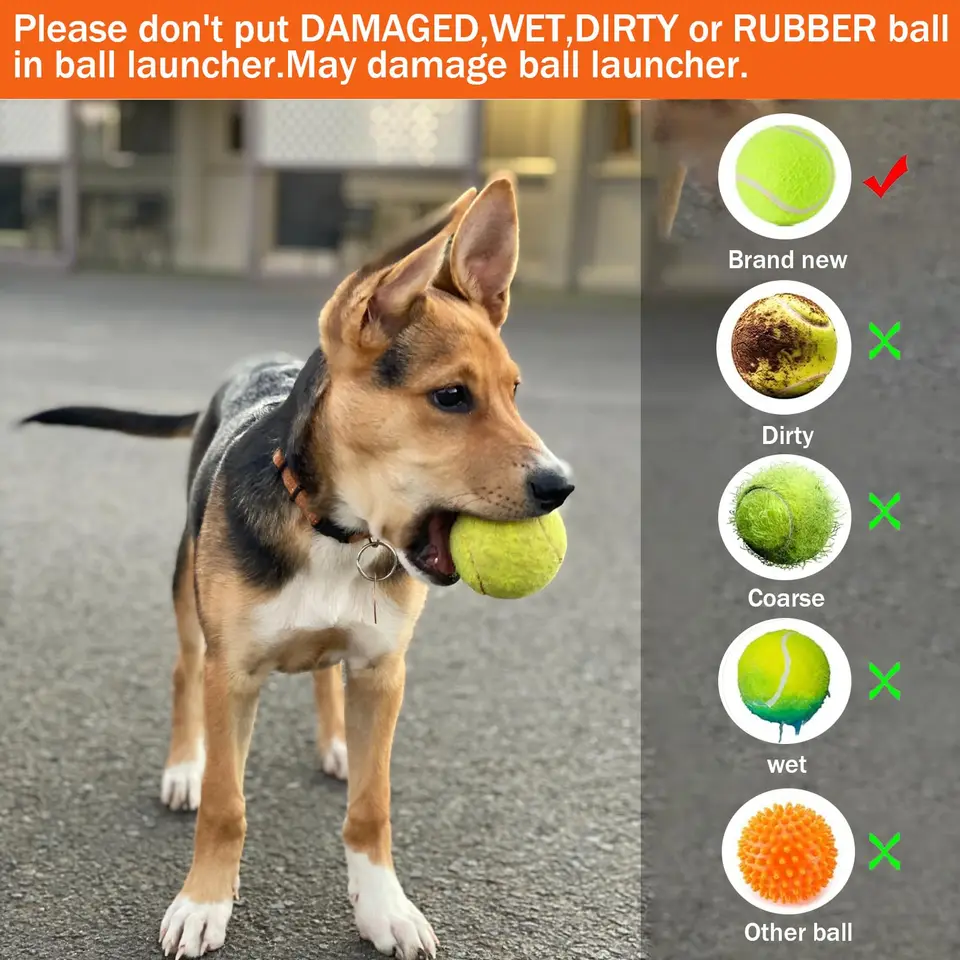 Hyper Fetch Ball Slinger For Dogs 🍖 Automatic Dog Ball Launcher AFP ...