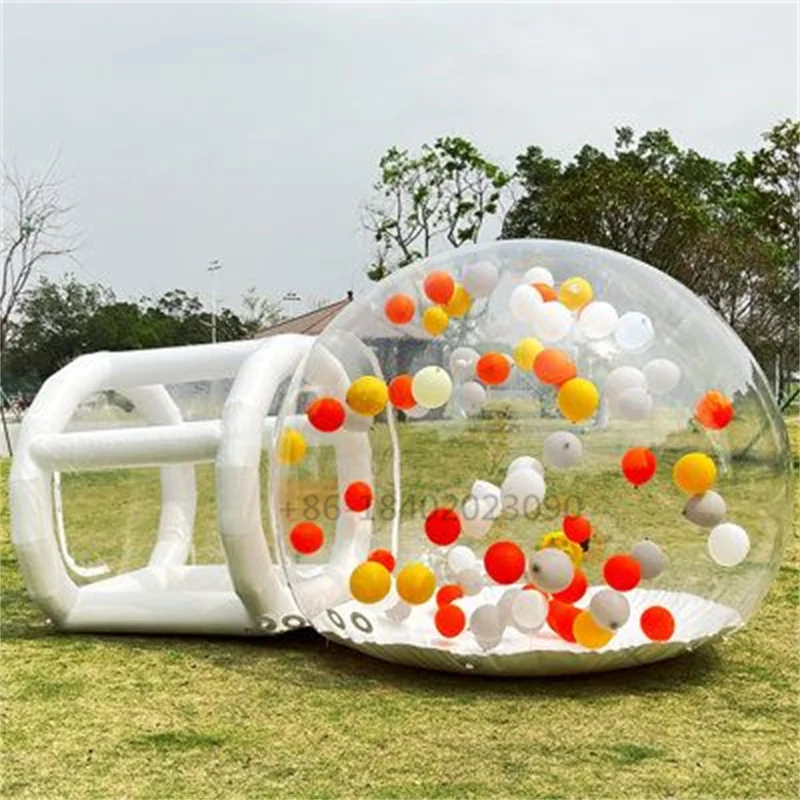 Kids-Party-Balloons-Fun-House-Giant-Clear-Inflatable-Crystal-Igloo-Dome ...