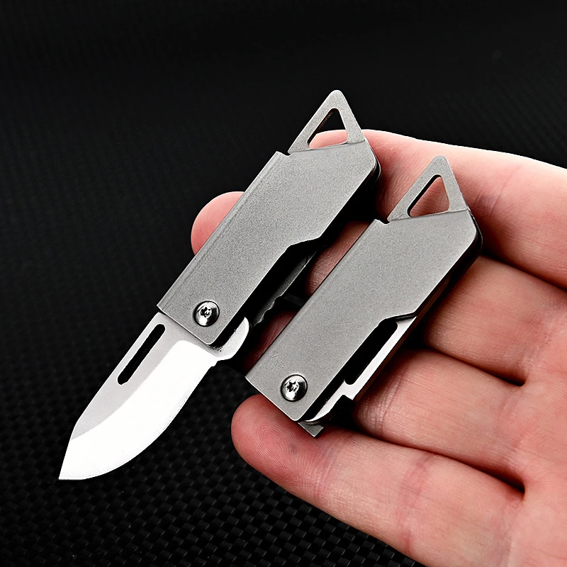 Outdoor Mini Portable Stainless Steel Forming Knife Camping Self ...