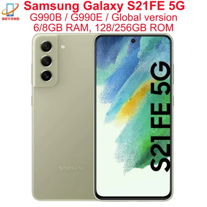 Samsung-Galaxy-S21-FE-S21FE-5G-G990E-G990B-6-4-Global-Version-128-256GB ...