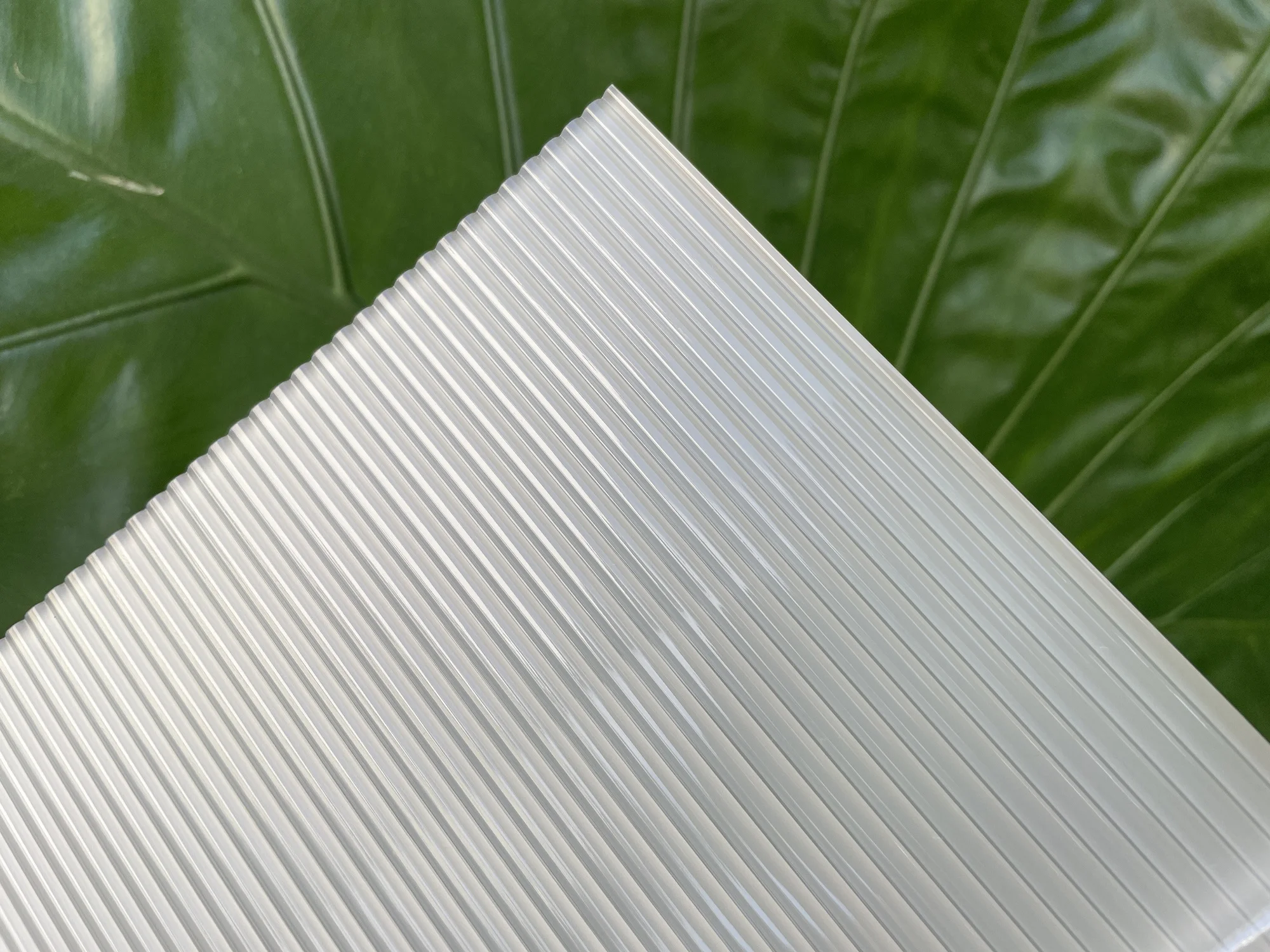 Square Texture Milky White Diffuser Plexiglass Decorative Corrugated ...