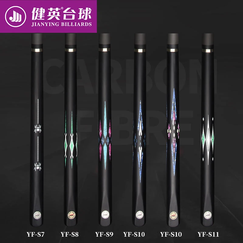 2022-NEW-JIAN-YING-Carbon-Fiber-Billiard-Snooker-Cue-Stick-Carbon-Fiber ...