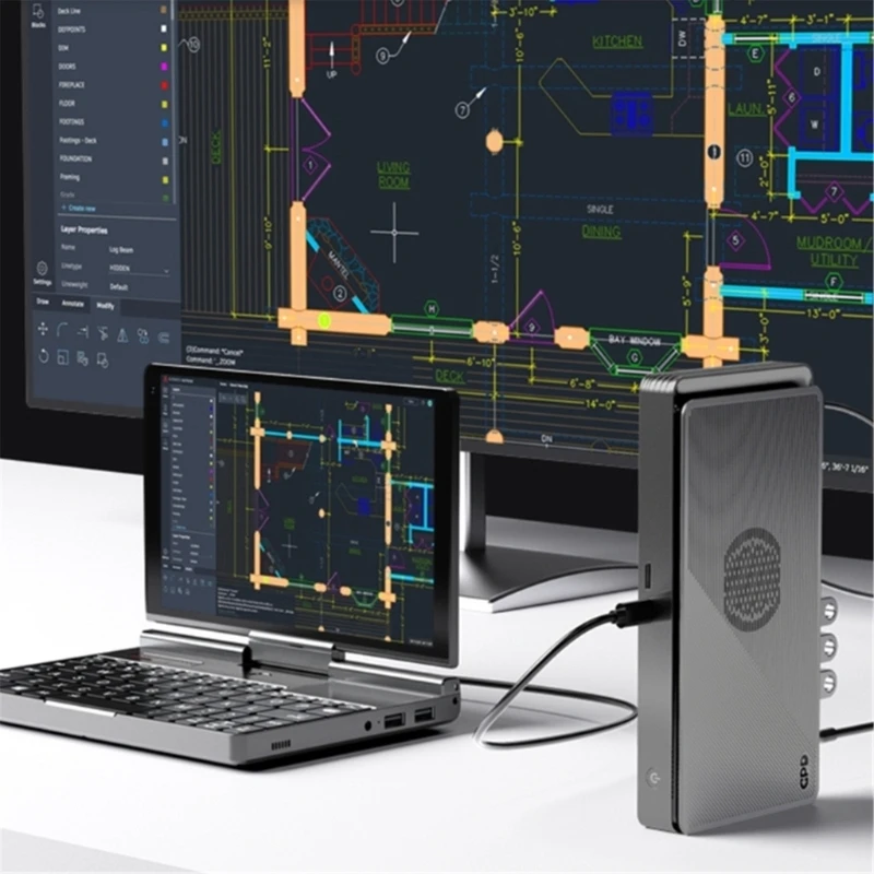 GPD-G1-GPU-Graphics-Card-Expansion-Dock-8GB-GDDR6-USB-for-Radeon ...