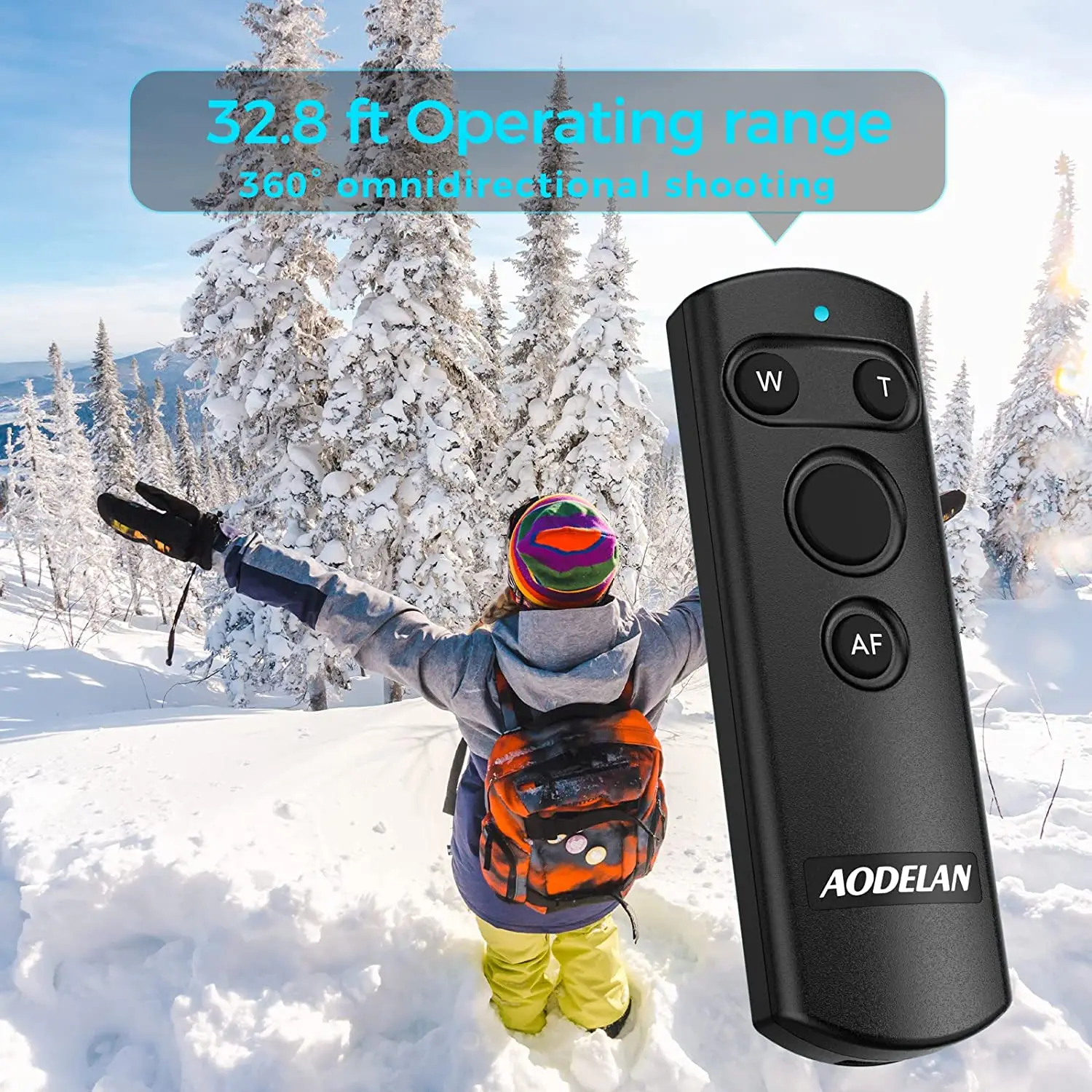 AODELAN-Camera-Wireless-Remote-Control-BR-E1-For-Canon-EOS-R50-R8-R6-R ...