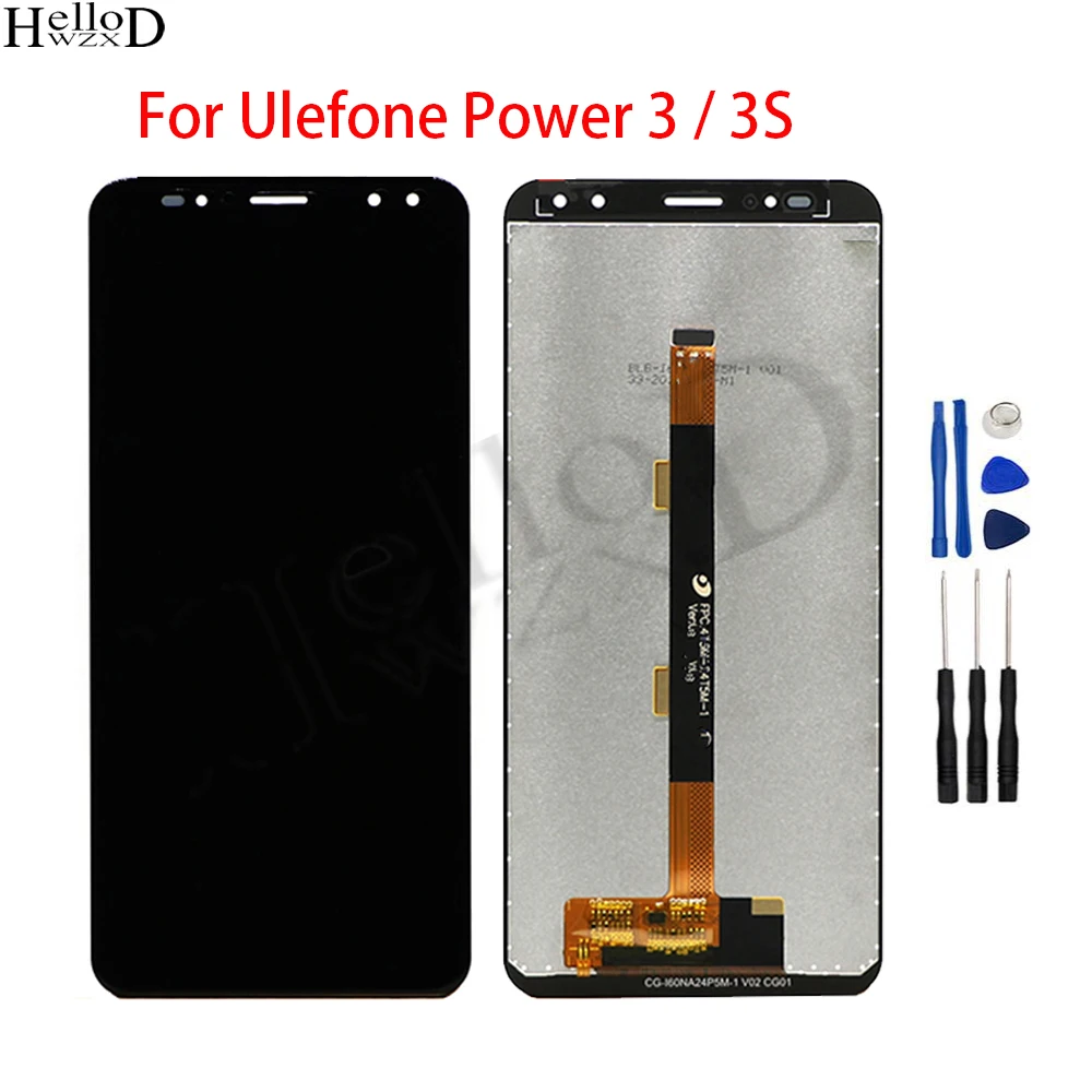 LCD-Screen-For-Ulefone-Power-3-3S-LCD-Display-Touch-Screen-Digitizer ...